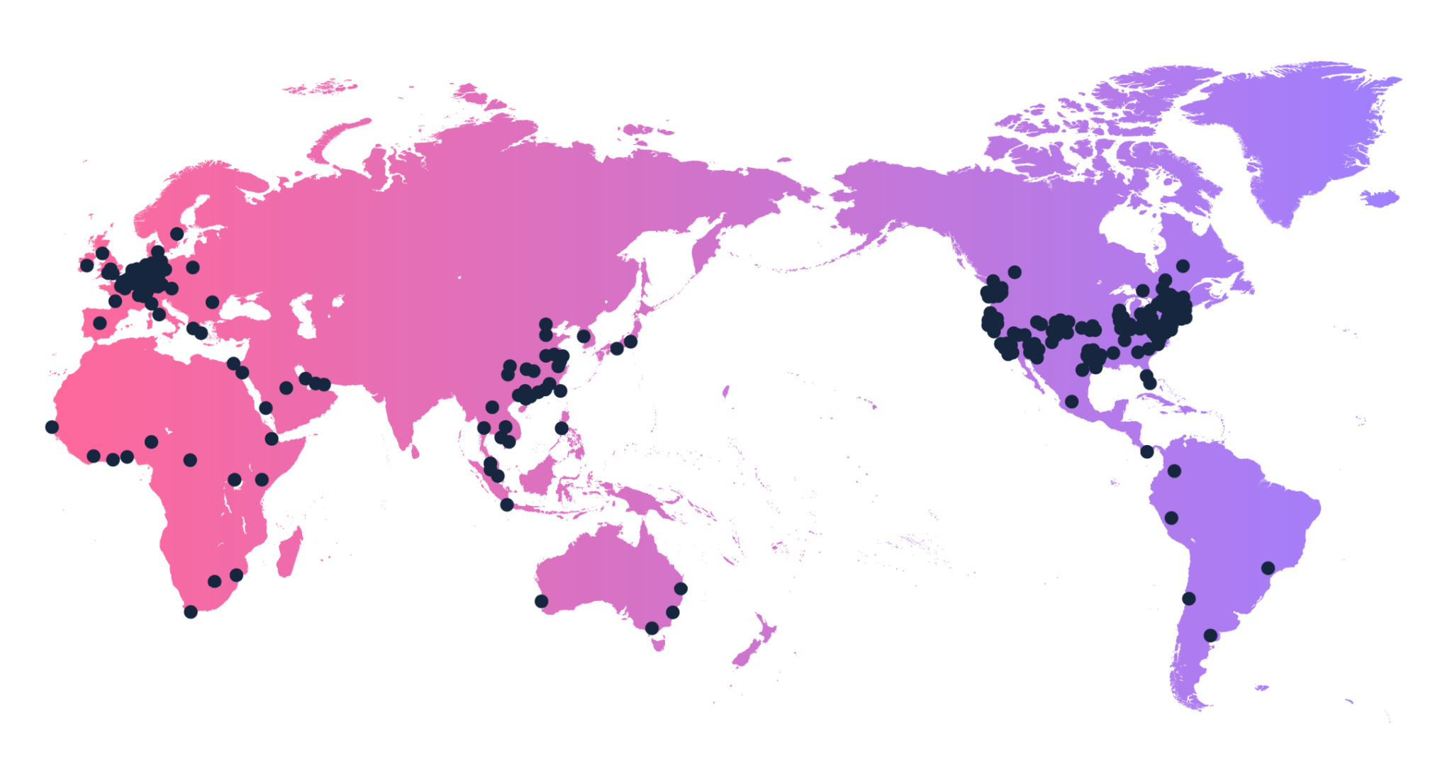 Data centre locations – Console Connect