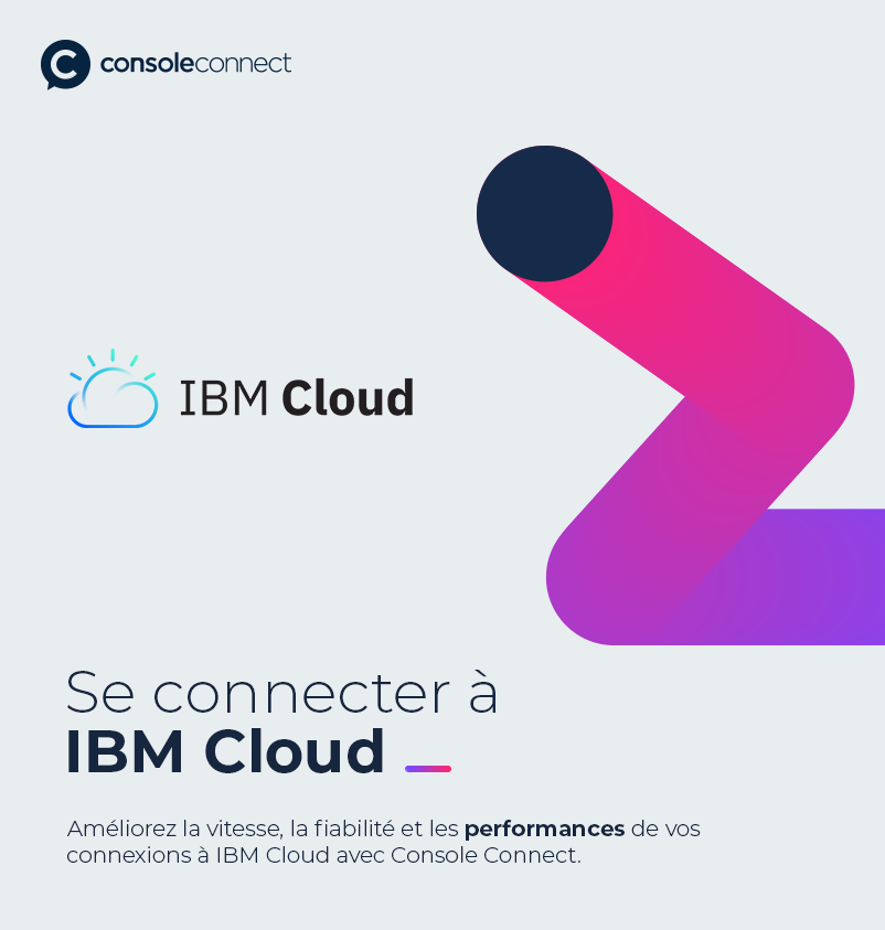 IBM Cloud Direct Link - Console Connect
