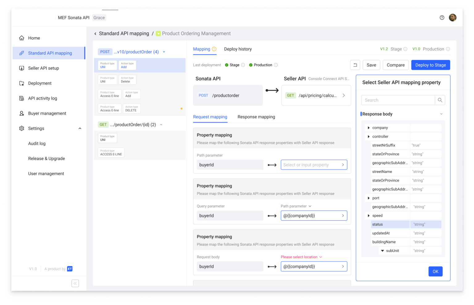 API Adaptor – Console Connect